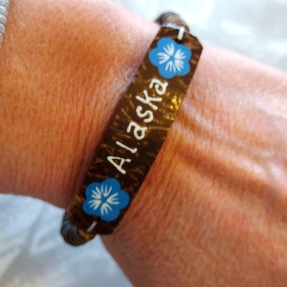 Jewelry | Alaska Wooden Beads Bracelet | Poshmark